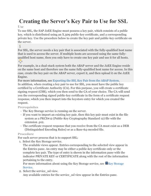 SSL Certificate Conversion with OpenSSL | PPT