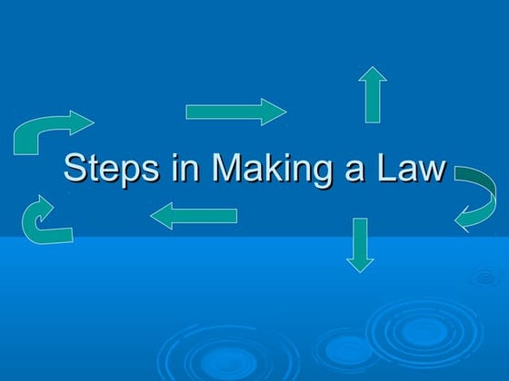 How a bill becomes a law | KEY