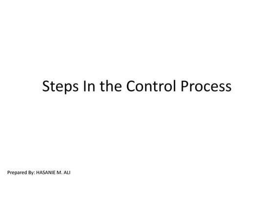 Controlling in management | PPT