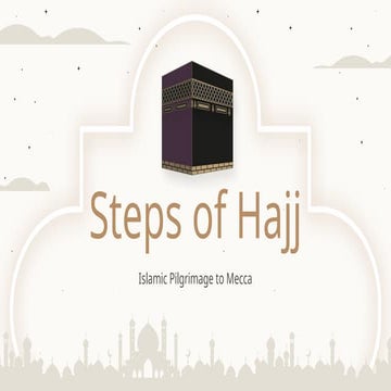 Steps of Hajj_ Islamic Pilgrimage to Mecca by Slidesgo.pptx