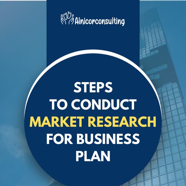 Steps To Conduct Market Research For Business Plan Pdf