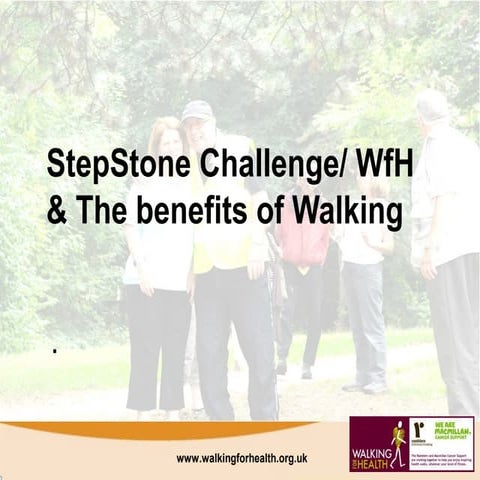 StepStone Walking for Health and the Benefits of Walking | PPS