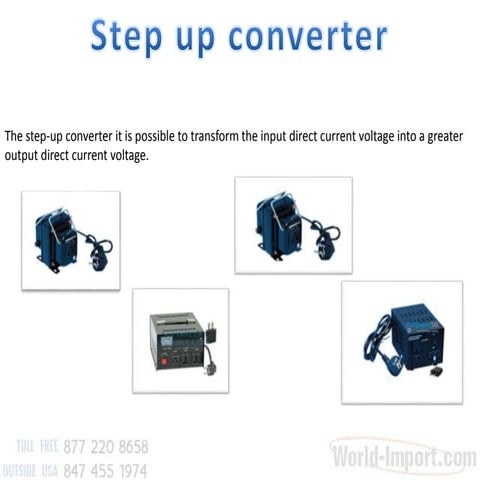 Step up converter | PPT
