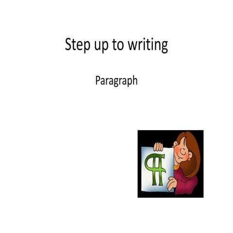 Step up to writing | PPT