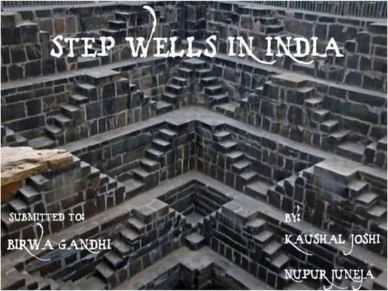 Stepwells | PPT