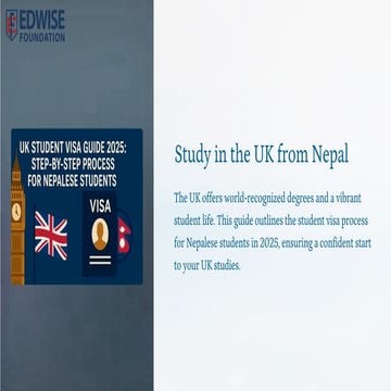 Key F1 Visa Interview Responses for Nepali Applicants. | PDF