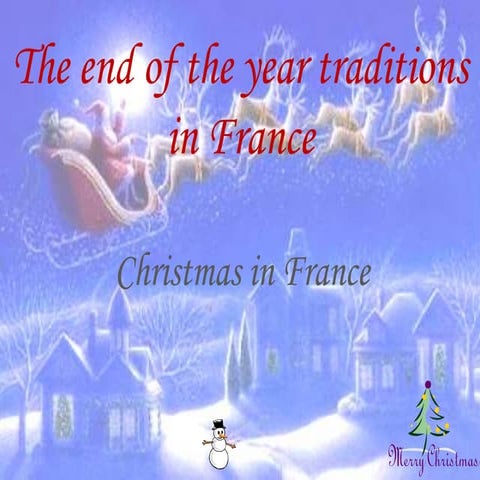 Christmas in france | PPT