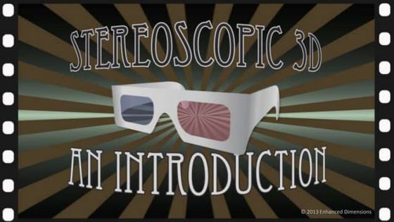 Stereoscopic 3D Terminology for Beginners | PPT