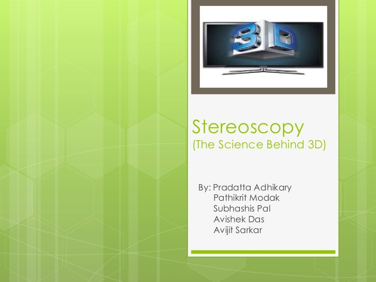 Stereoscopy