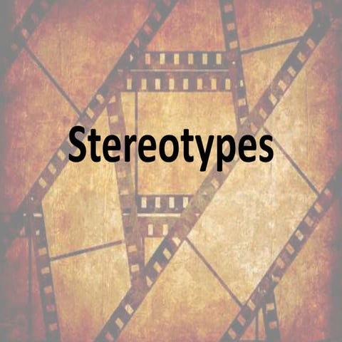 Stereotypes | PPT