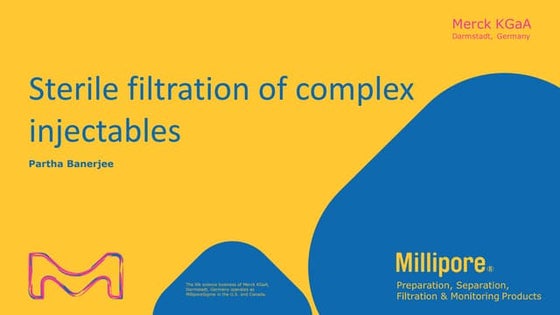 Reducing Contamination Risk And Improving Product Recovery During Final Sterile Filtration Pdf