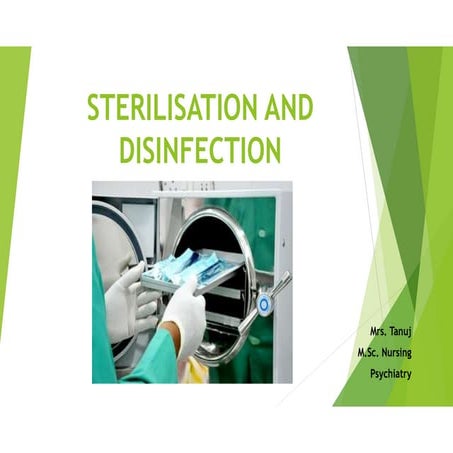 STERILISATION AND DISINFECTION. PDF.pdf | Free Download