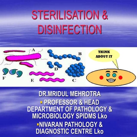 STERILISATION & DISINFECTION presentation.ppt