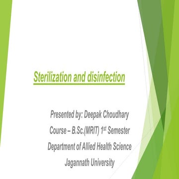Sterilization and disinfection.pptx