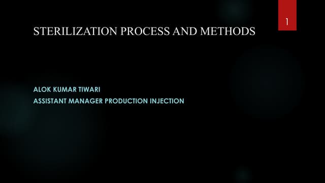 Sterilization mathematics (F0. Fphy, Fbio, Sterility Assurance (SAL ...