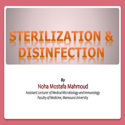 sterilization & DISINFECTION.ppt