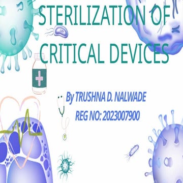 Sterilization of critical devices.pptx