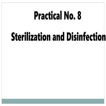 sterilization pharmaceuticals by various methods | PPTX