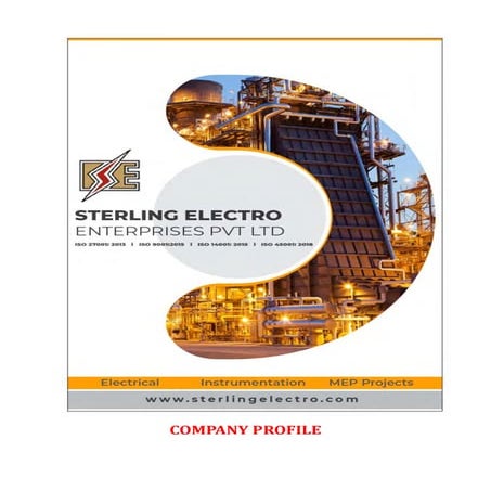 Turnkey Electrical Contractors Mumbai, India - Sterling Electro | PDF