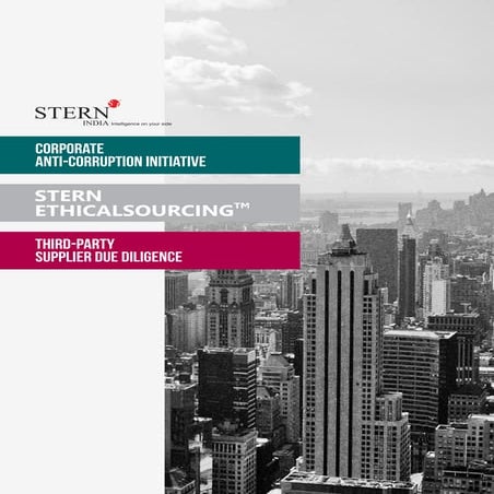 STERN GLOBAL SUPPLIER VETTING | PDF