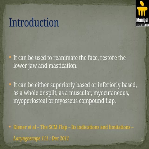 Sternocleidomastoid Muscle Flap in neck dissection.pptx