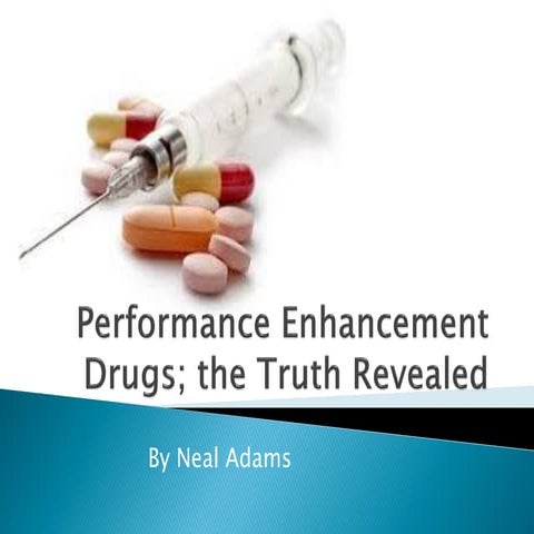 Performance Enhancement Drugs; the Truth Revealed | PDF | Endocrine and ...