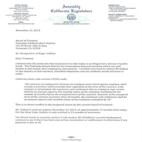 Steve fox-letter(1) | PDF