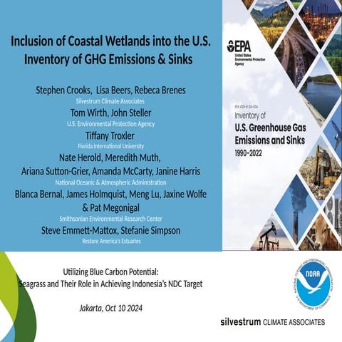 Steve Crooks - Seagrasses US GHG Inventory .pptx