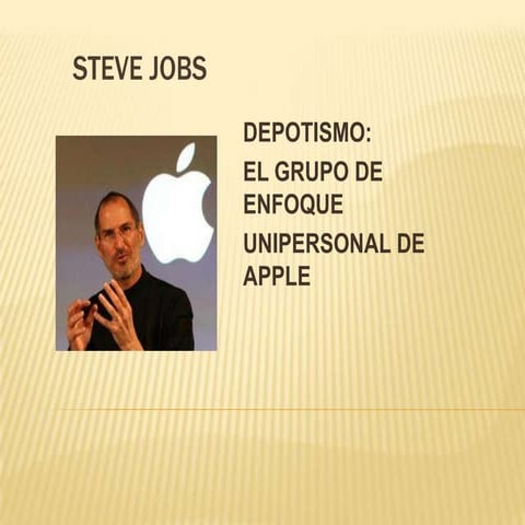 Resumen del libro de steve jobs | DOCX