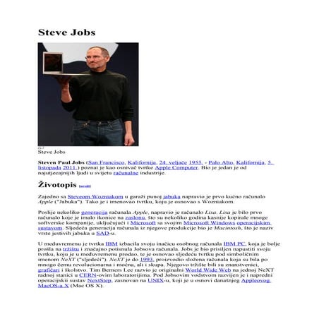 Steve jobs | DOC