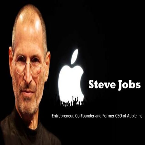 Steve Jobs Presentation | PPT