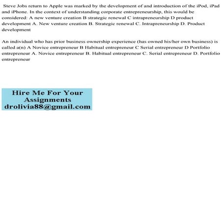 Steve Jobs return to Apple was marked by the development of and intro.pdf