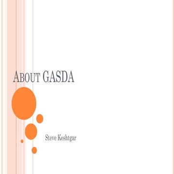 About GASDA | PPTX