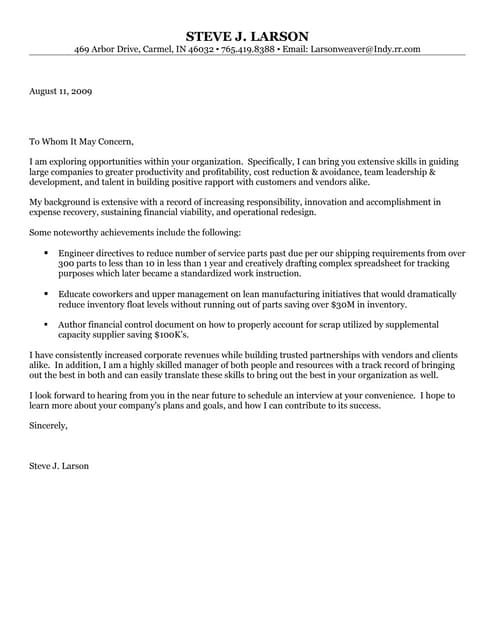 general cover letter | DOCX