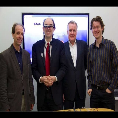 Steve Mann Visits the Ingle Office | PPT