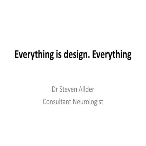 Steven Allder, "Everything is design. Everything!" - Paul Rand | PPTX
