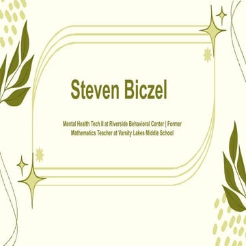 Steven Biczel - A Growth-Focused Counselor - Punta Gorda, Florida.pdf