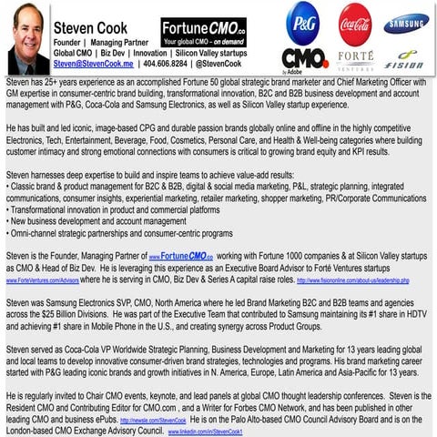 Steven Cook bio April 2014 | PDF