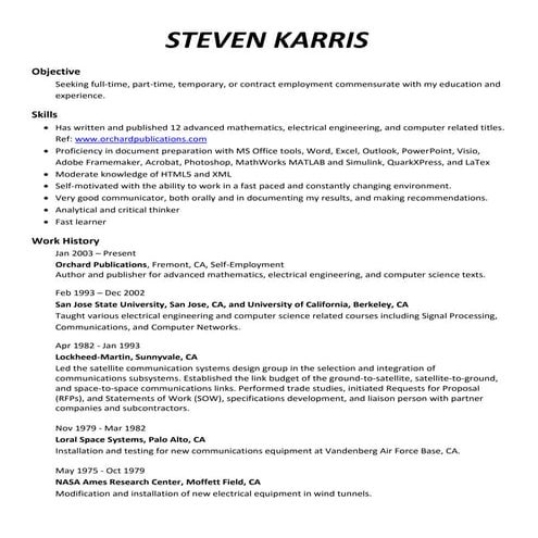 Steven karris | PDF