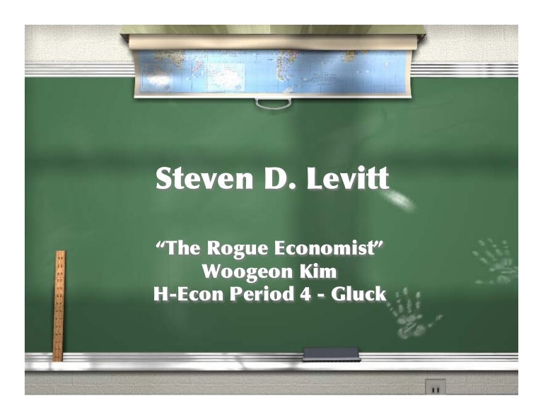Steven Levitt Presentation