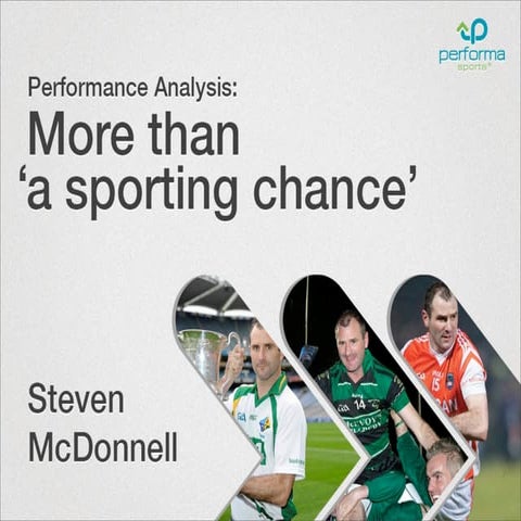 Steven McDonnell Keynote - Performance Analysis: more than 'a sporting ...
