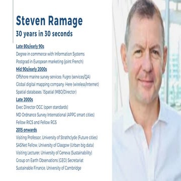 Steven Ramage GEO_World Bank OLC | PPT