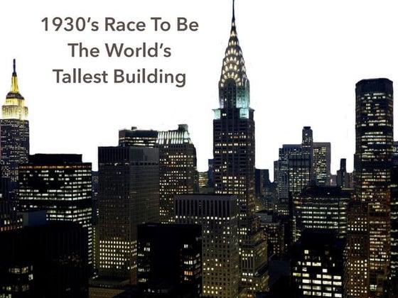 The Tallest Buildings | PPT
