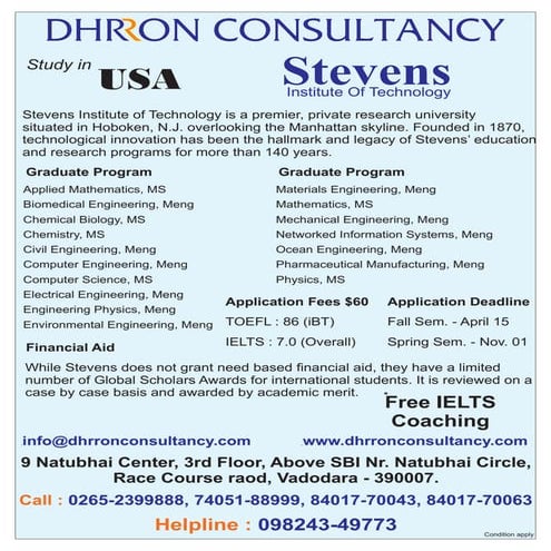 Stevens Institute of Technology | PDF