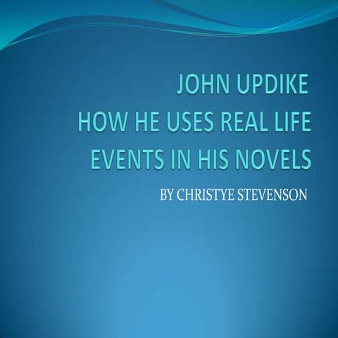 John Updike | PPTX