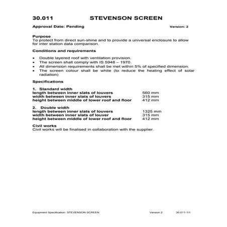Stevenson screen v1.2 | DOC