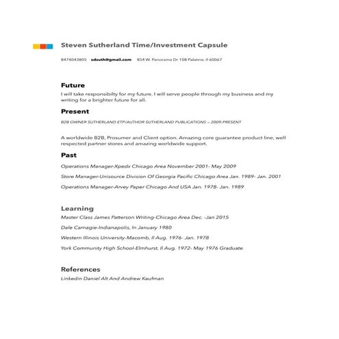 Steven sutherland time:investment capsule | PDF | Business | Business ...