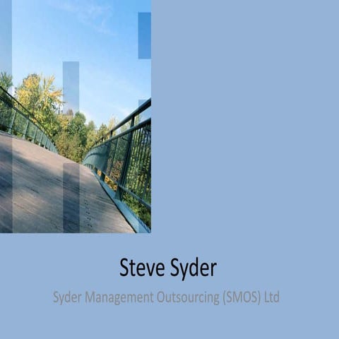 Steve Syder Resume | PPTX