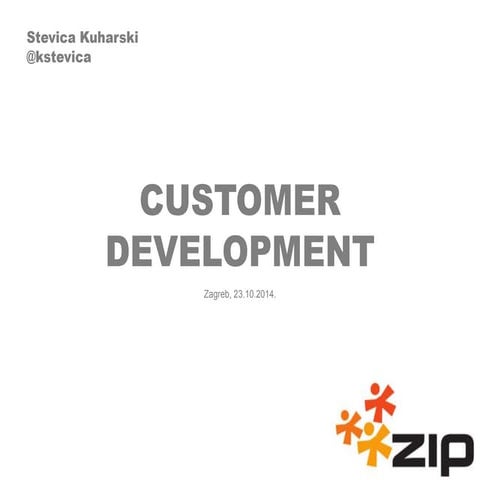 Customer development | PPT