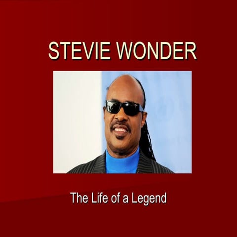 Stevie Wonder | PPT